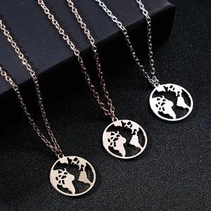 Jewelry | 18k Gold Plated Map Medal Necklace | Poshmark